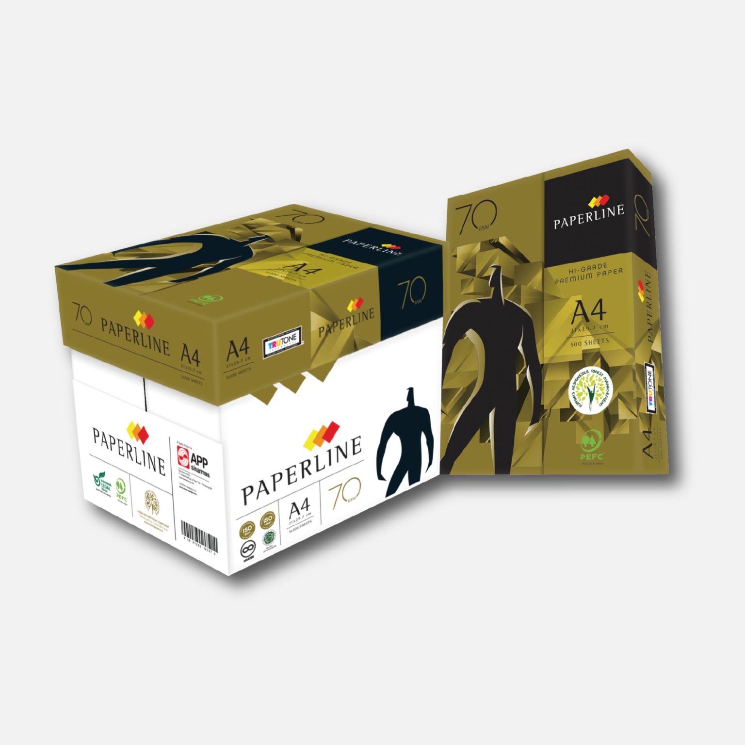 PAPERLINE Golden 多功能影印紙（70gsm） - 晧晟實業股份有限公司