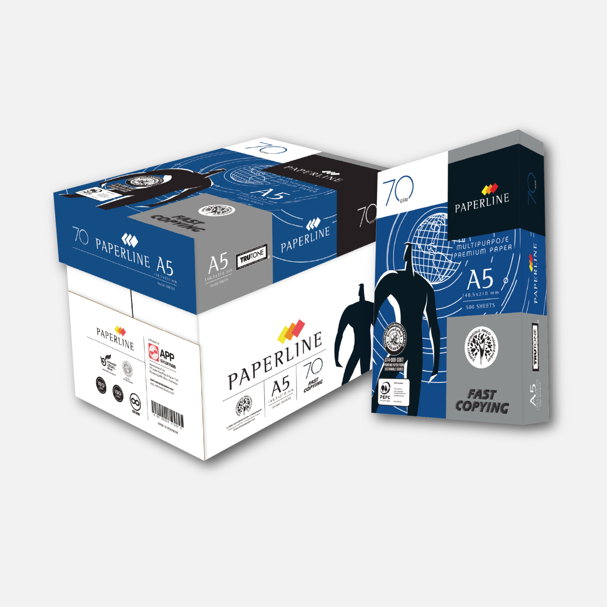 PAPERLINE Global 多功能影印紙（70gsm） - 晧晟實業股份有限公司